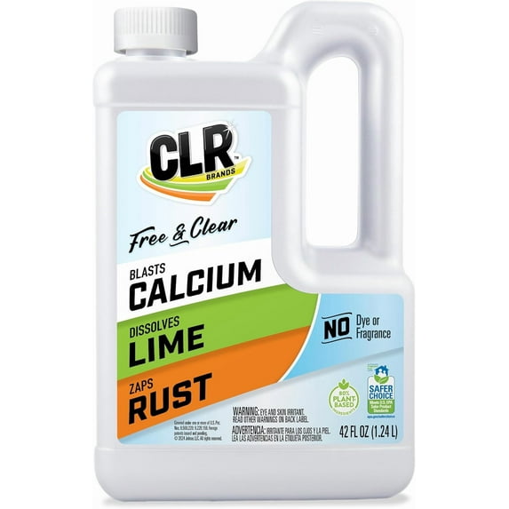 BrandsCalcium, Lime & Rust Remover Free & Clear, No Dyes or Fragrances ...