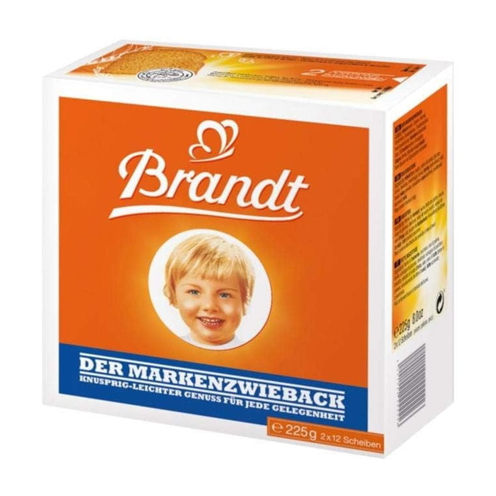 Brandt Zwieback Rusk Toast - 8 oz - Walmart.com