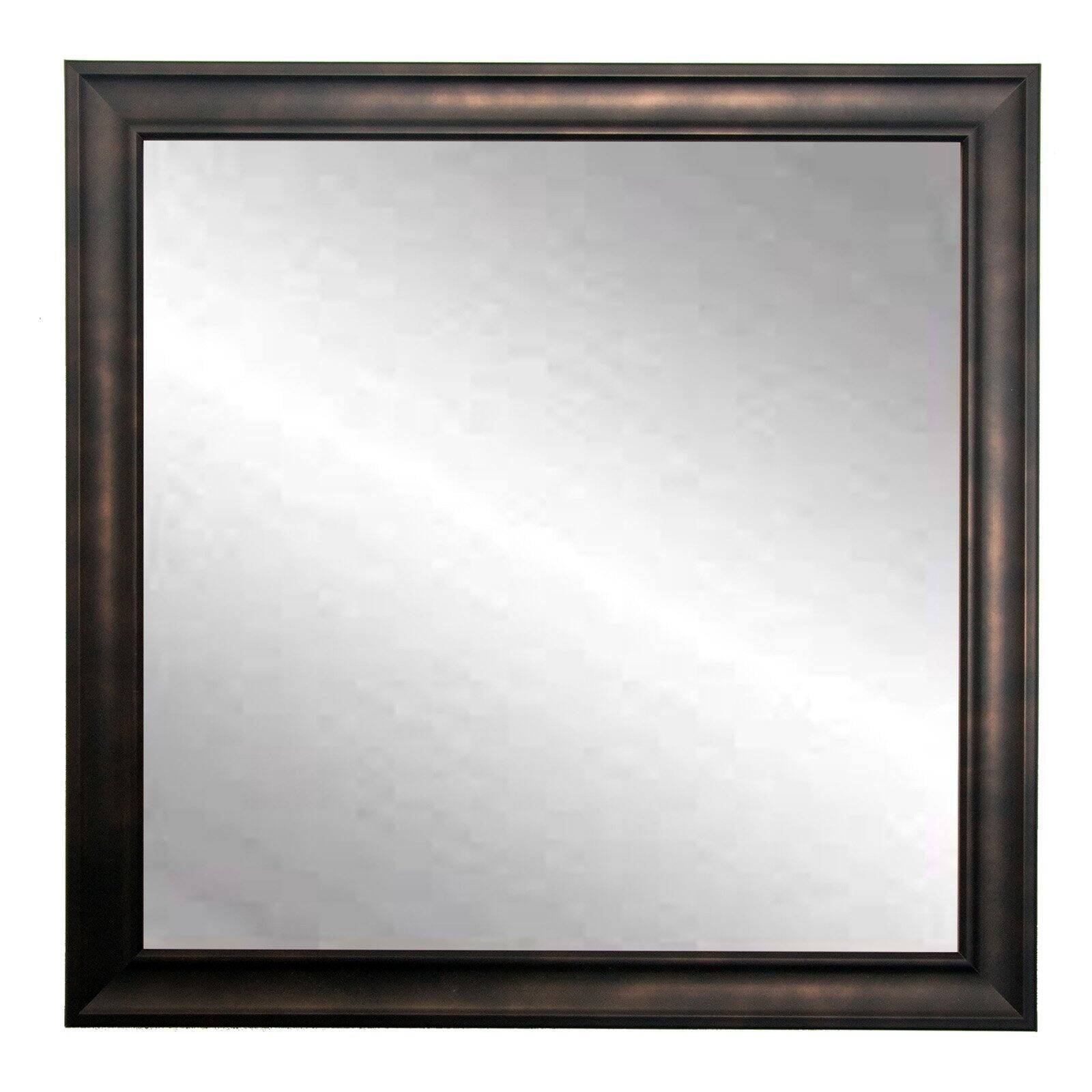 American Accent Clouded Wall Mirror-Finish:Bronze,Shape:Square,Size:1 ...