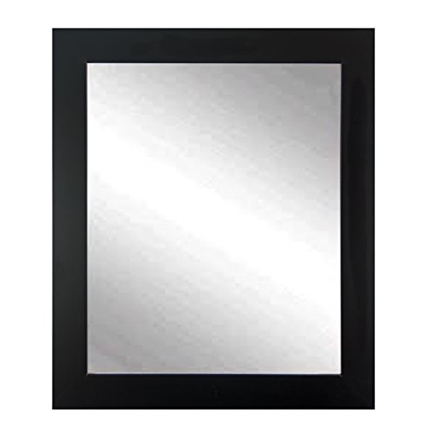 BrandtWorks Matte Black Vanity Mirror 32 x 38 - Walmart.com