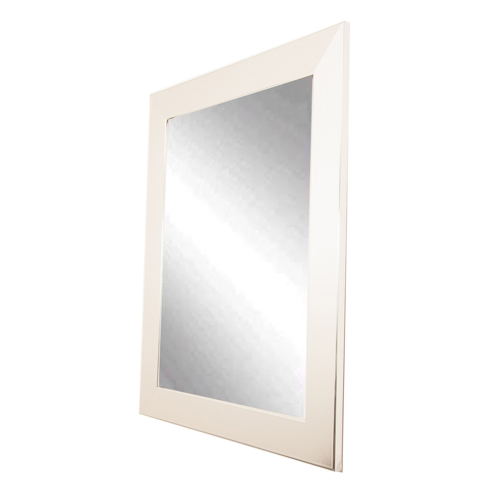 BrandtWorks Modern Wall Mirror - Chrome - Walmart.com
