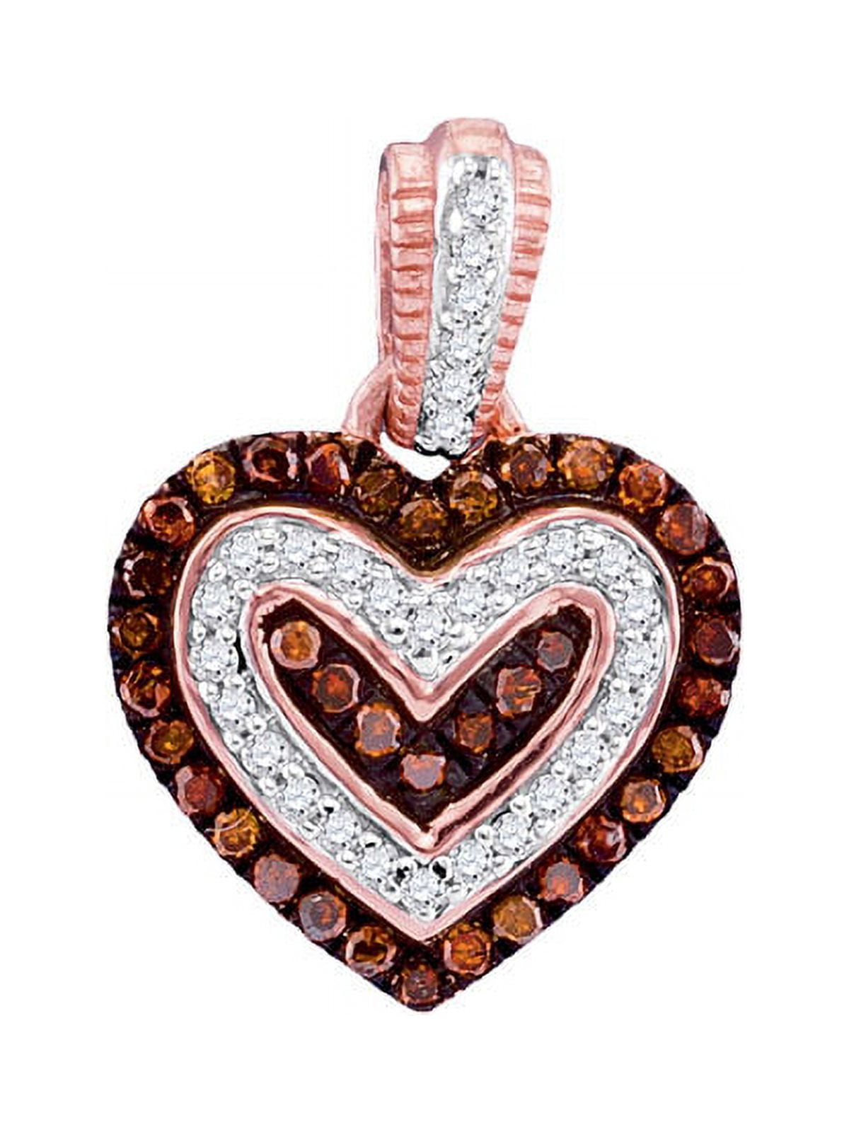 Brandy Diamond® 10K Ravishing Rose Gold Dark Chocolate Brown Diamond ...