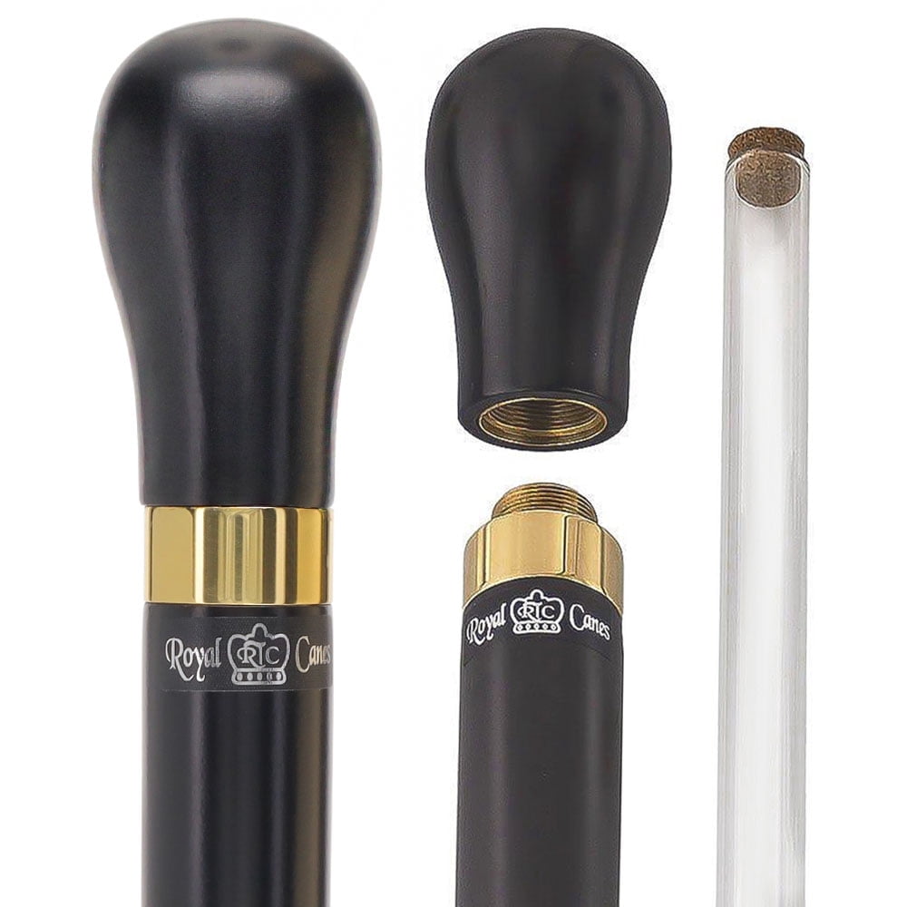 Royal RC Canes Brandy Flask Smuggler Walking Cane with Hidden Glass ...