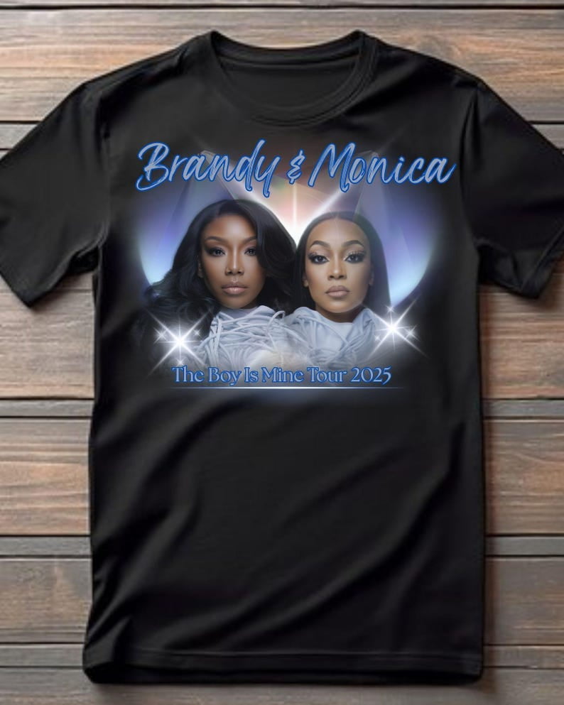 Brandy & Monica The Boy is Mine Tour Tshirt, Gift for Fans - Walmart.com