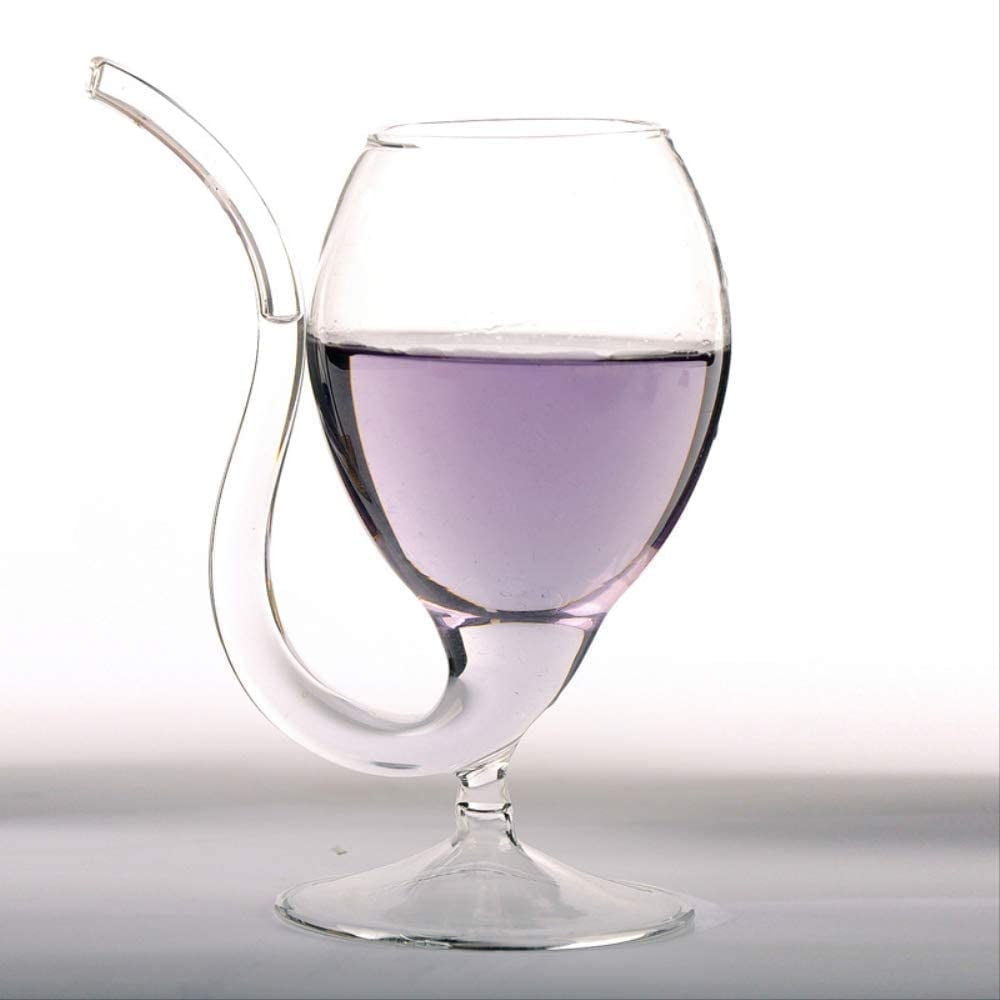 Brandy Pipe Sipping Glass Port Pipe Port Sipper Wine Glass Cup Mug with ...