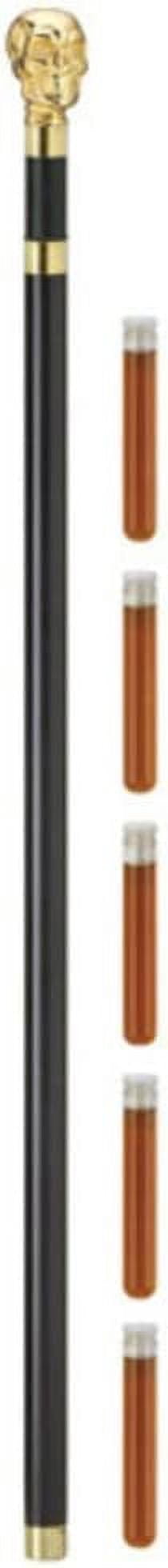 Brandy Smuggler Walking Cane Flask with Brass handle - Walmart.com
