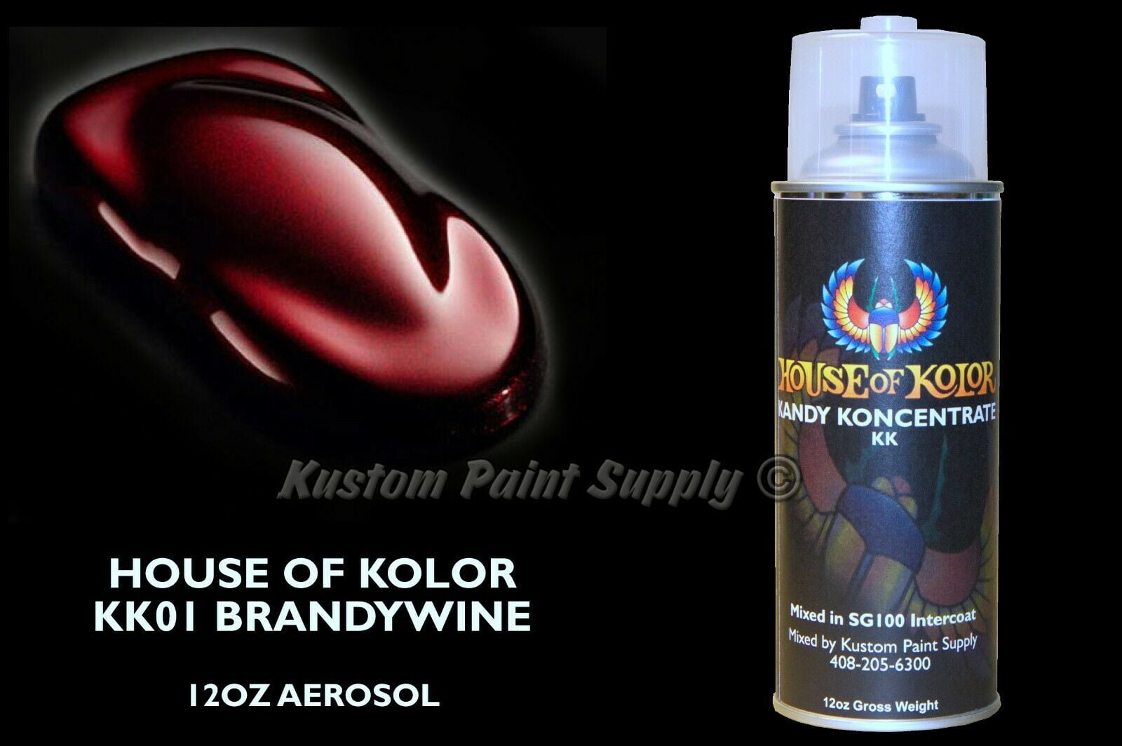 House of Kolor Brandywine Kandy KK01 Kosmic Kolor 12oz Aerosol Spray ...