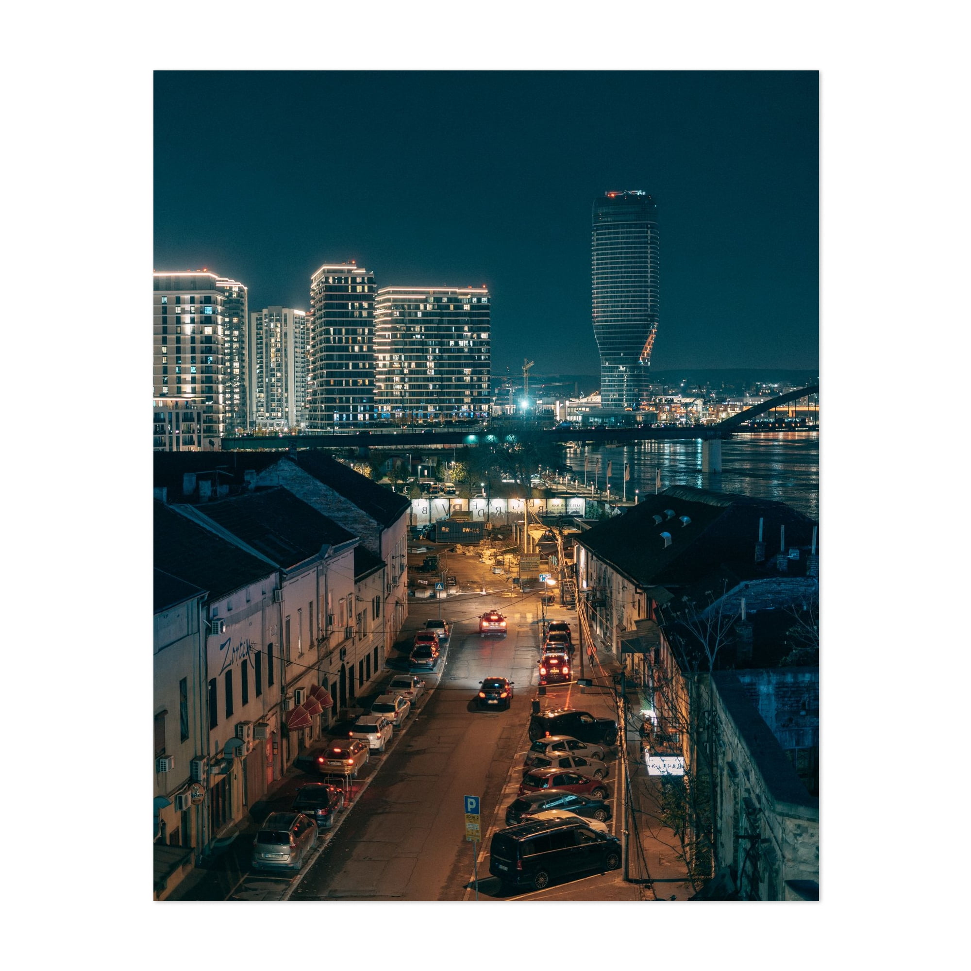 From Brankov Most, Belgrade - Novi Beograd Serbia Photography Cityscape ...