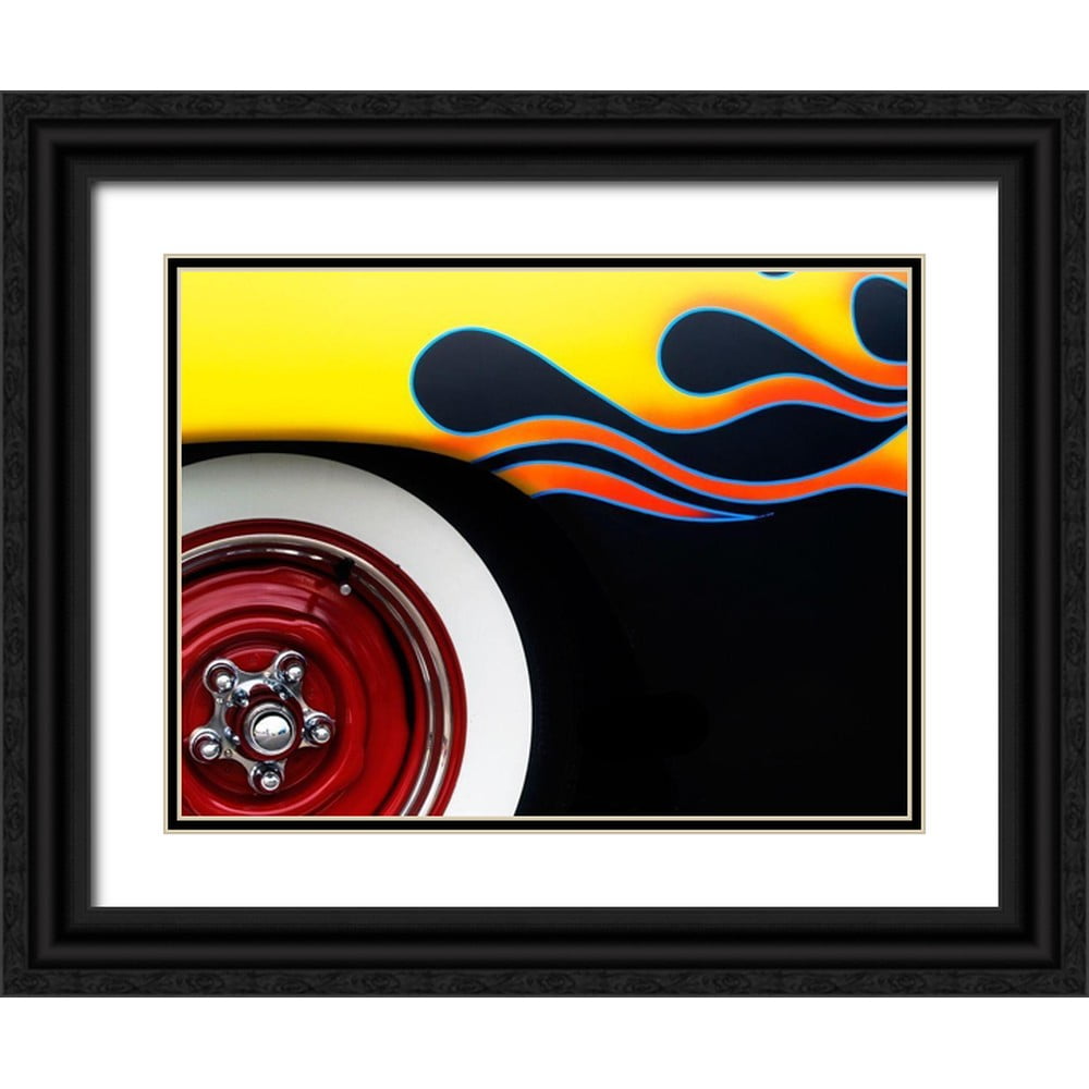Branson, Clive 14x12 Black Ornate Wood Framed with Double Matting ...