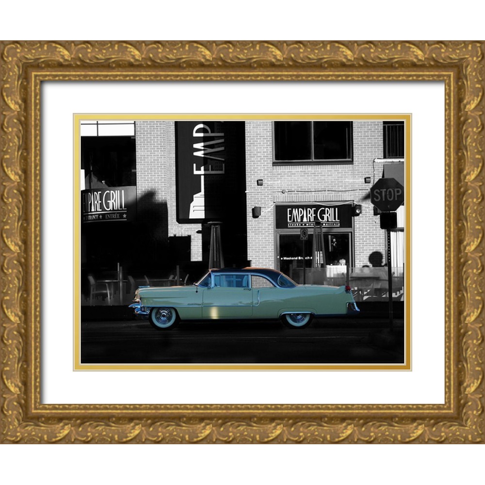 Branson, Clive 18x15 Gold Ornate Wood Framed with Double Matting Museum ...