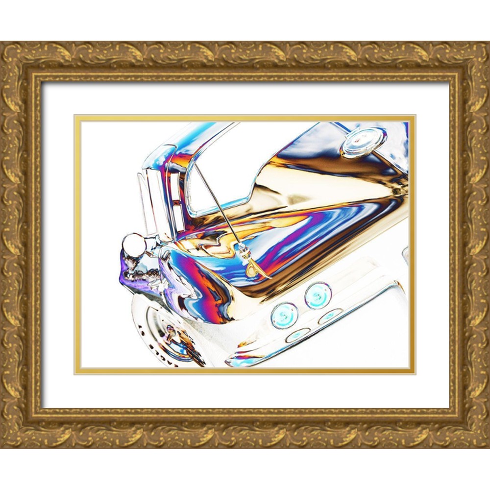 Branson, Clive 18x15 Gold Ornate Wood Framed with Double Matting Museum ...