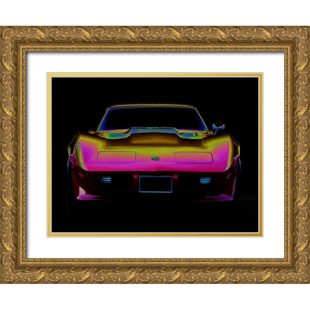 Branson, Clive 32x25 Gold Ornate Wood Framed with Double Matting Museum ...