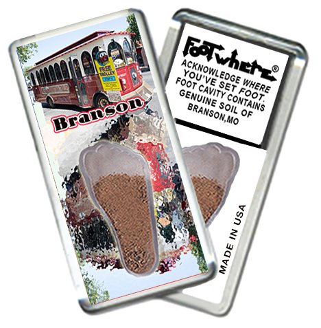 Branson “FootWhere” Fridge Magnet (BS206 - Trolley). Authentic ...