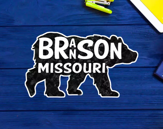 Branson Missouri Decal Sticker Great Smoky Mountains Bear National Park ...