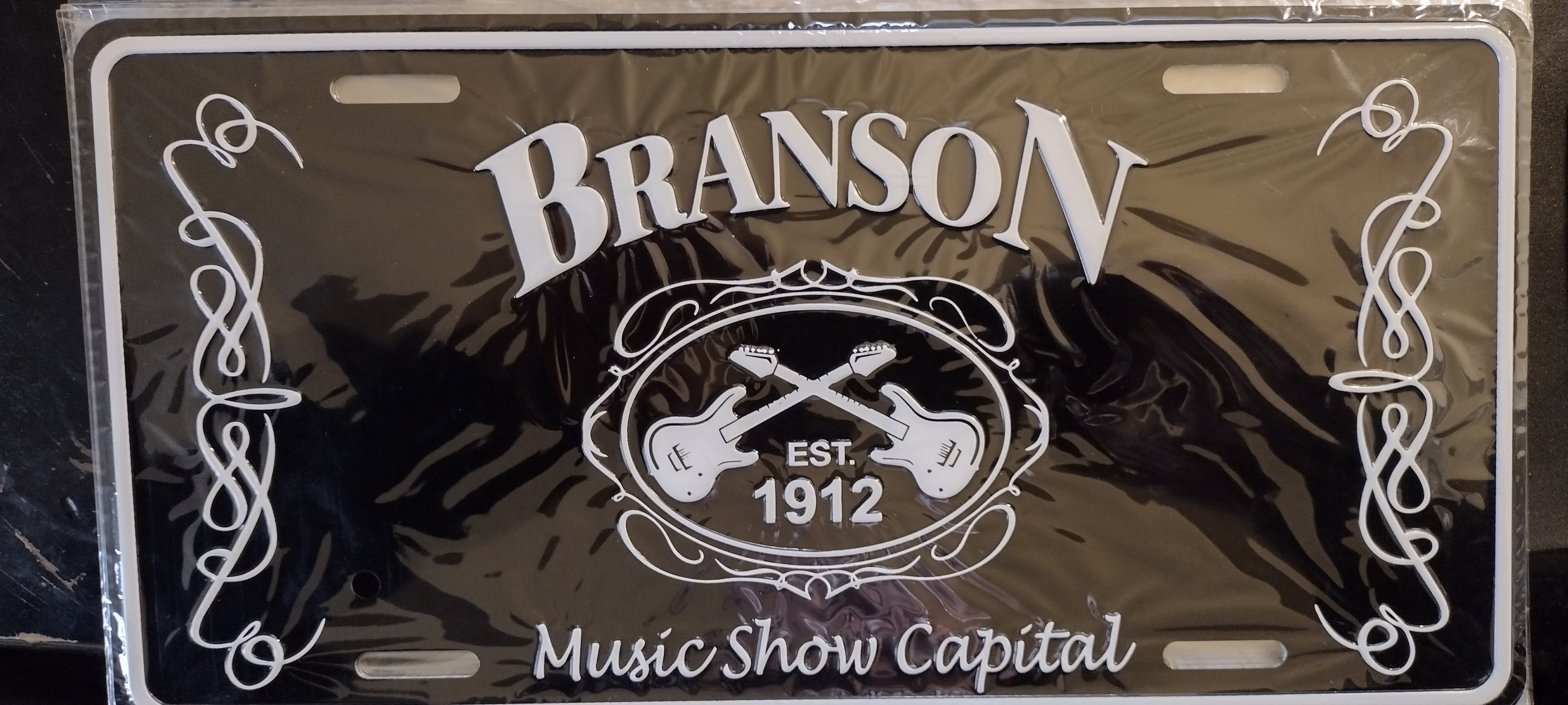 Branson 'Music Show Capital' License Plate Style Sign - Walmart.com