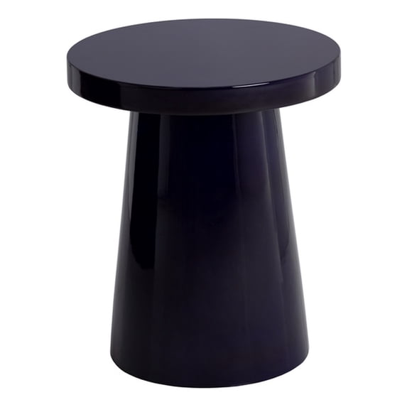 Brant House Porcini Concrete End Table - Large - Navy - Walmart.com