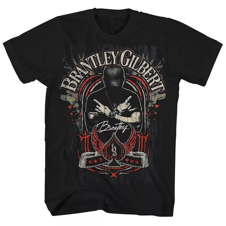 Brantley Gilbert In Concert Tour Cotton Unisex T Shirt Full Size S-5XL ...
