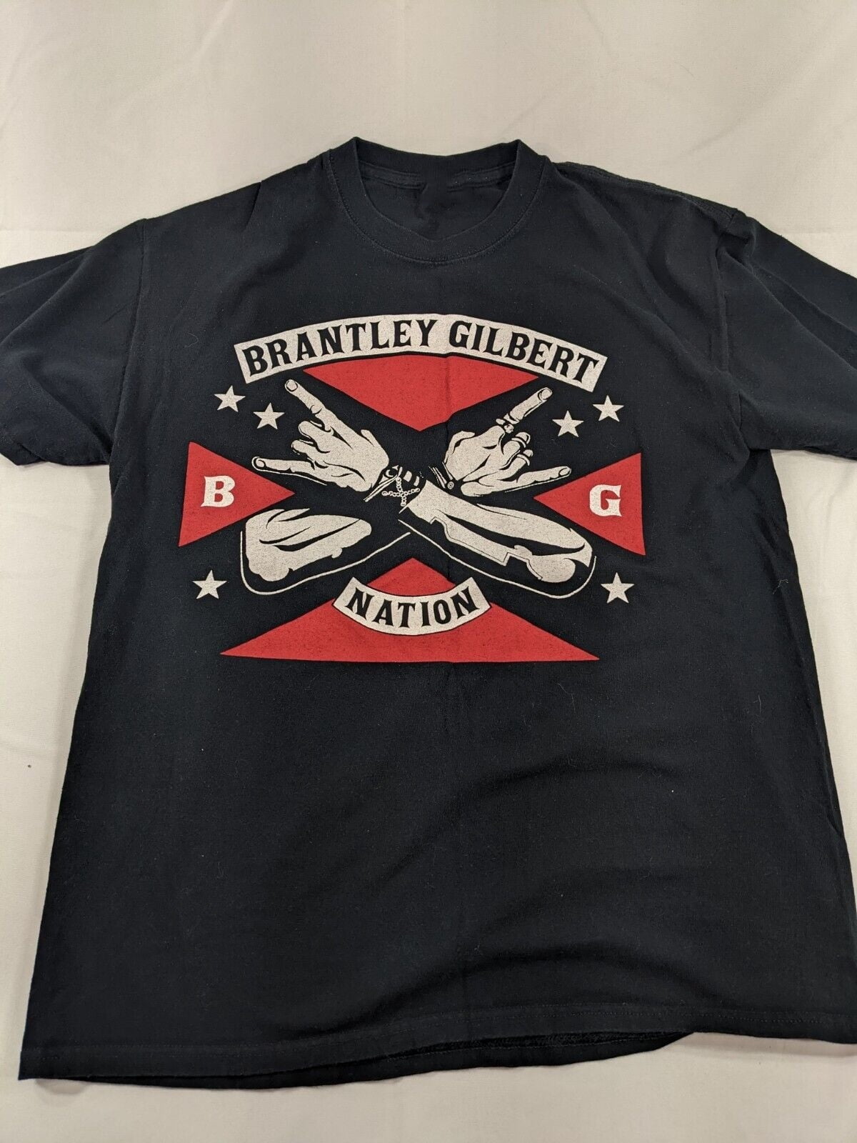 Brantley Gilbert Nation T shirt Full Size S-5XL - Walmart.com