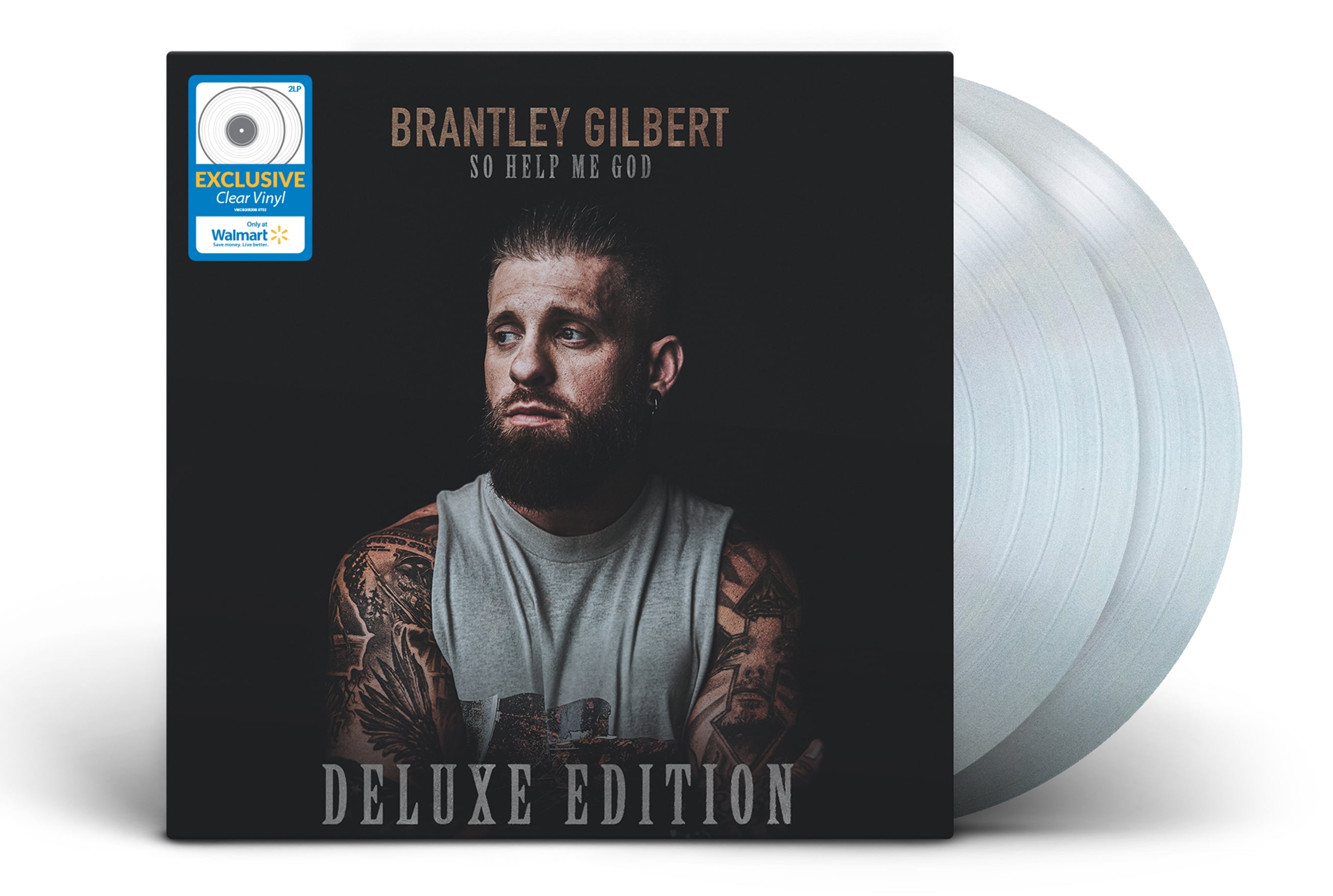 Brantley Gilbert - So Help Me God (Walmart Exclusive Clear 2LP) - Music ...