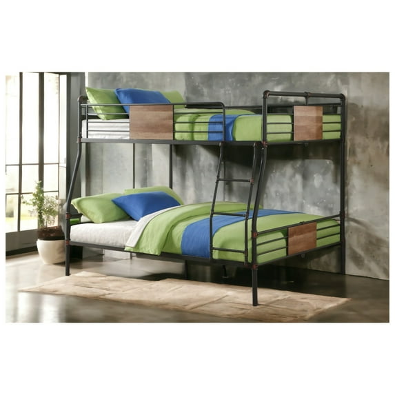 Brantley Sandy Black & Dark Bronze Hand-Brushed Finish Full XL/Queen ...