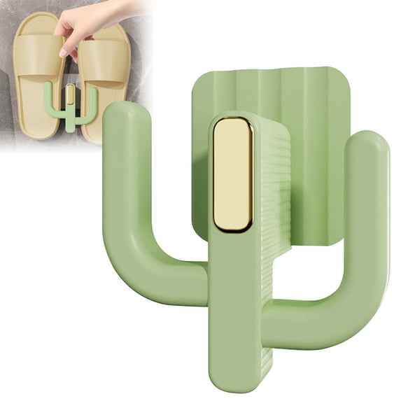 Braonee Wall Mounted Shoe Rack 4 Pcs,Cactus Shape Hanging Shoe ...