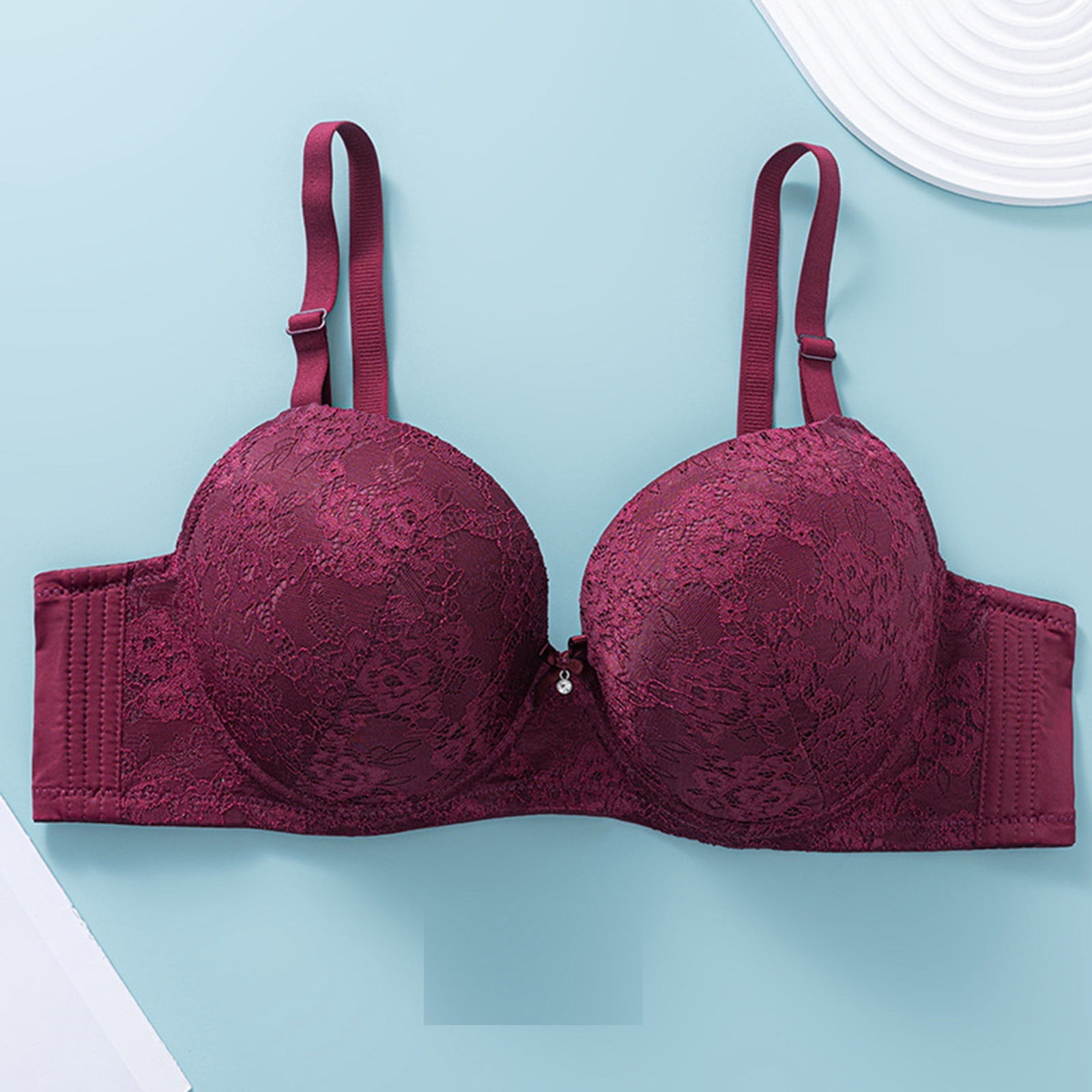 Bras under $5! Cagogo Lace Bras for Women Full Coverage Underwire Bras ...