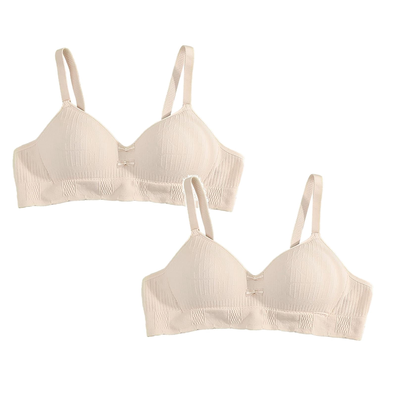 Bras For Girls 12-14 With Adjustable Back Closer Teenage Girls Sports ...