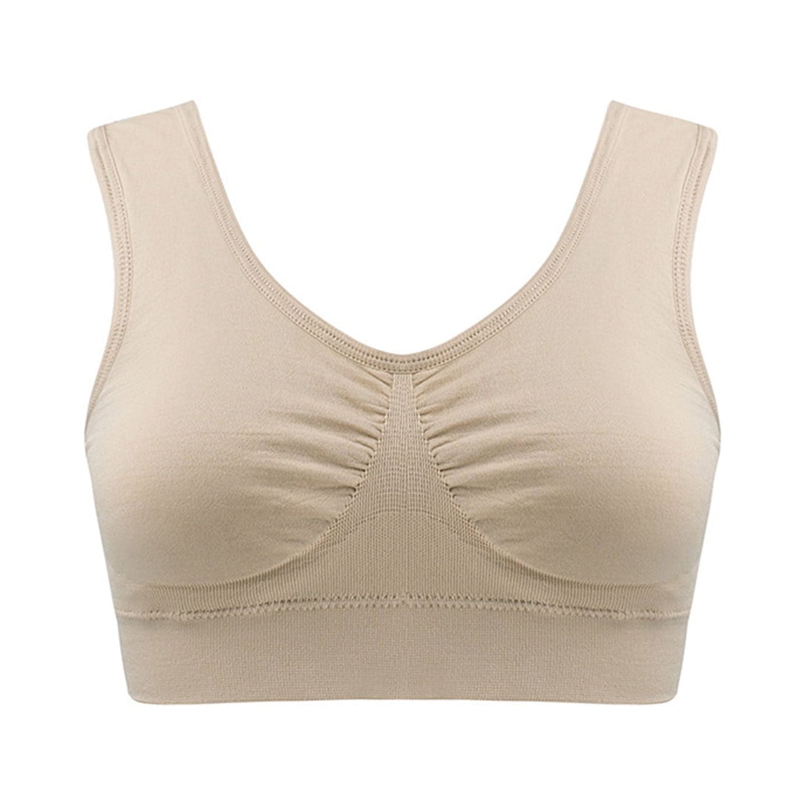 Bras For Women Under $10 EDHITNR Women's Bras, Women's Solid Color Soft ...