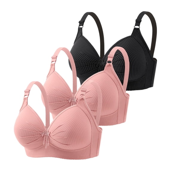 Bras for Women Bra for Women Front Closure Floral Lace Everyday Comfort ...