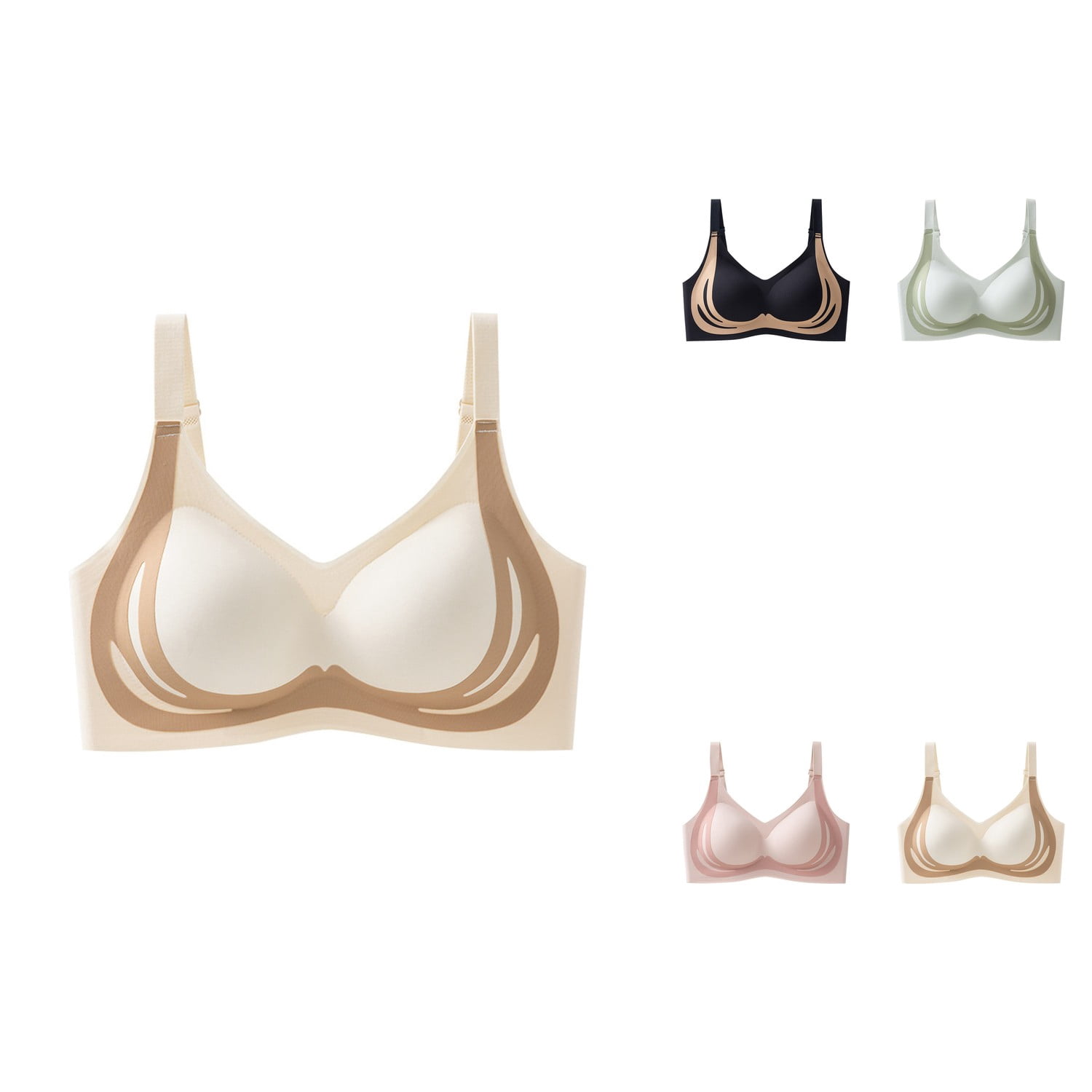 Bras for Women Comfortable Bras for Women Super Froncé Doux et ...