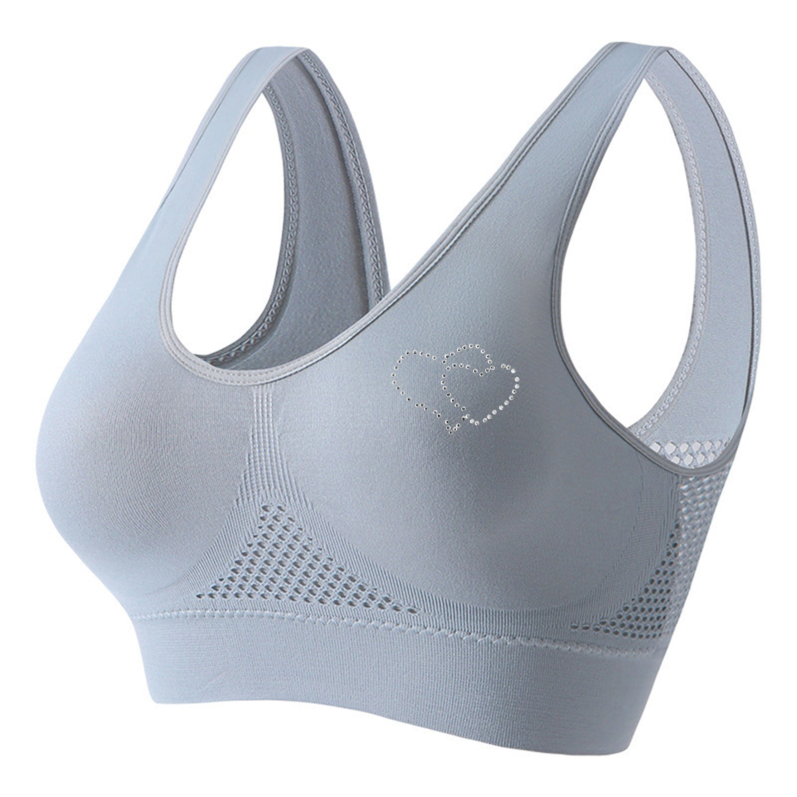 Bras for Women Comfortable Womens Wireless Bras V Mesh Comfortable ...
