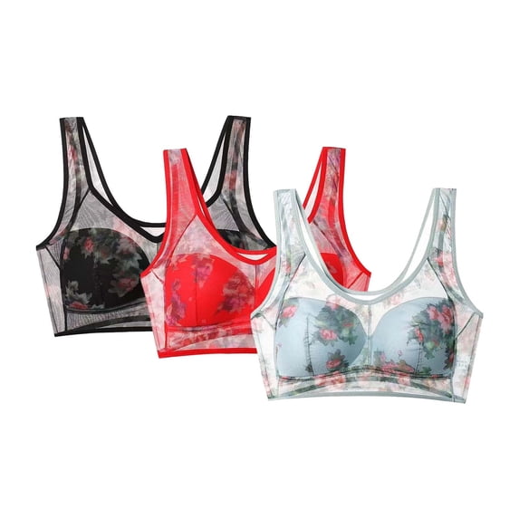Bras for Women Deep Plunge Bra, Supportive Bra, Scalloped Brassiere ...