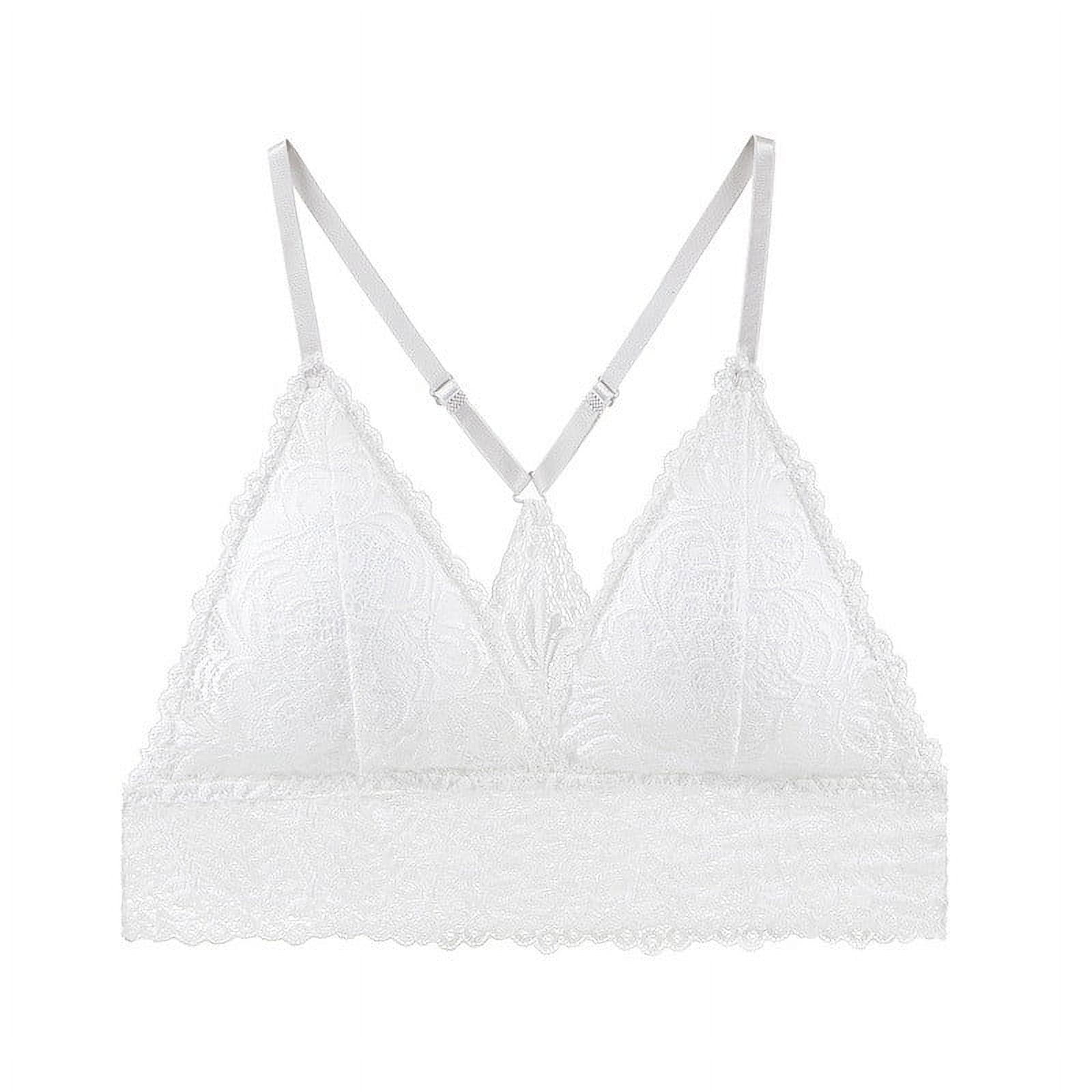 Bras for Women Fashion Lace Active Bra Backless Wrap Hollow Out Bra ...