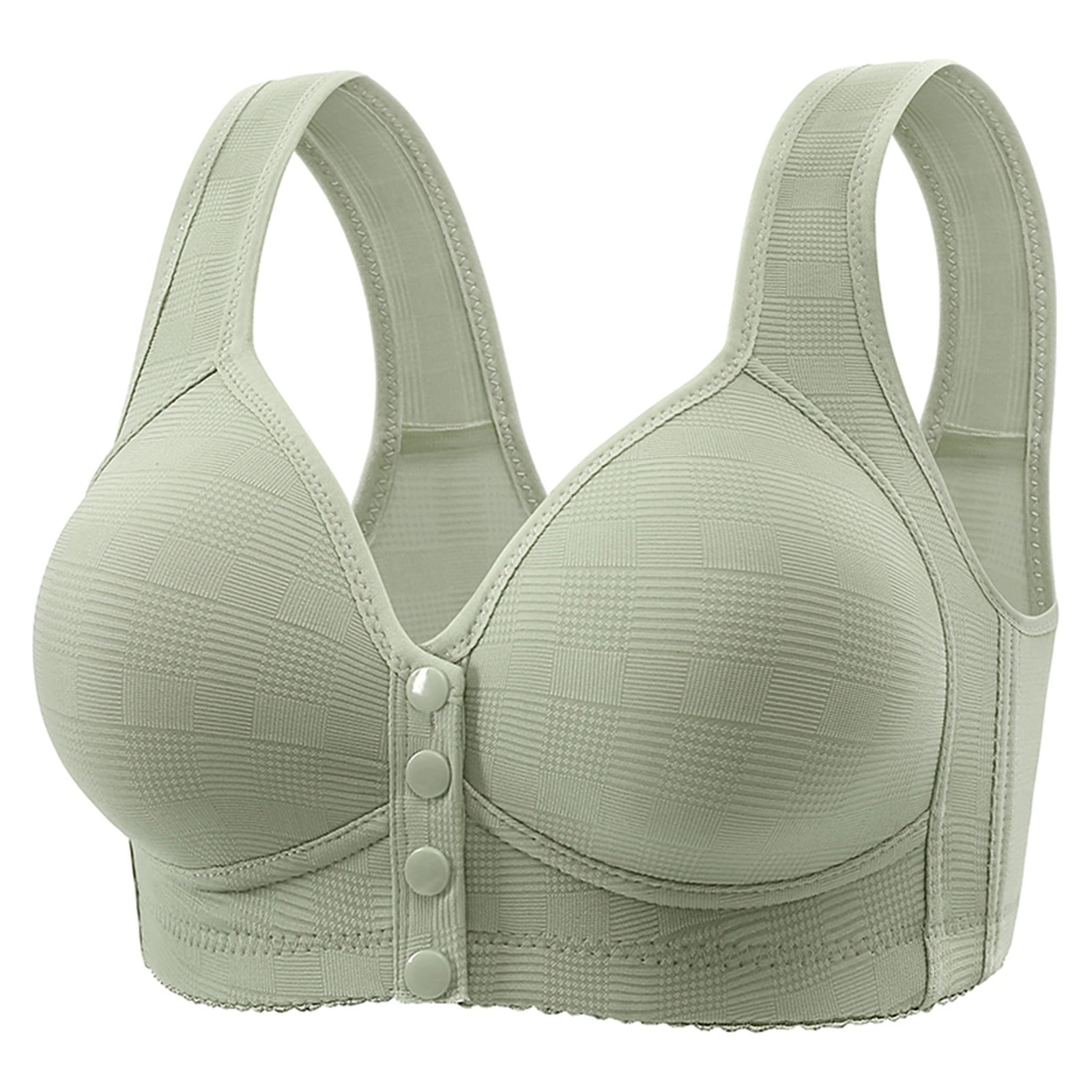 Bras for Women Front Closure, Comdrip Womens No Underwire Bras Plus ...