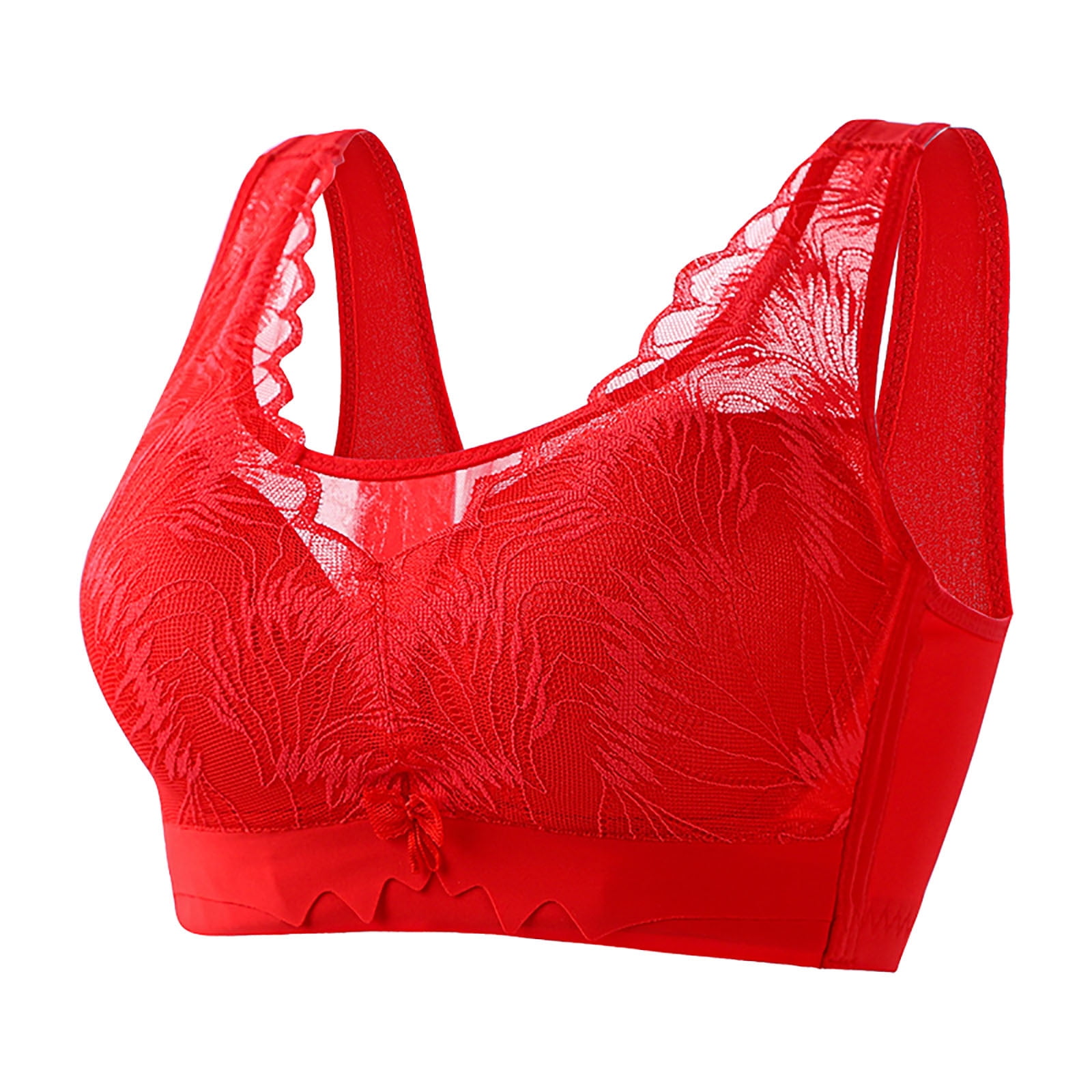 Bras for Women Full Coverage Plus Size Women's Non-magnetic Non Steel ...