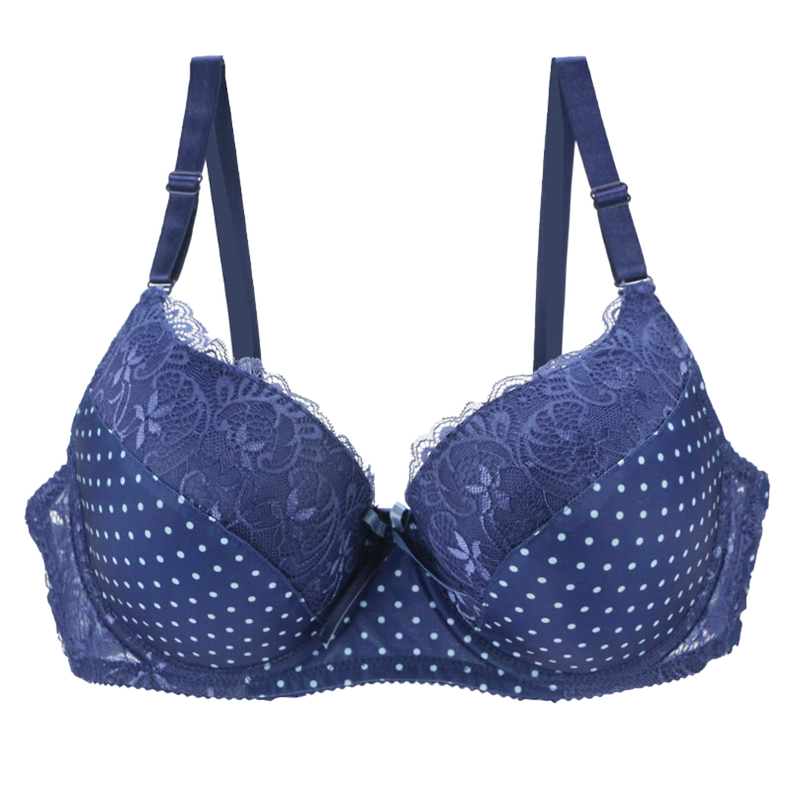 Bras Women New Thin Wide Strap Soft Cotton Wireless Camisole Bra Size ...