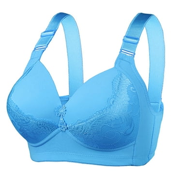 Sexy Lace Bras for Women No Underwire Everyday Bra Comfort Front ...