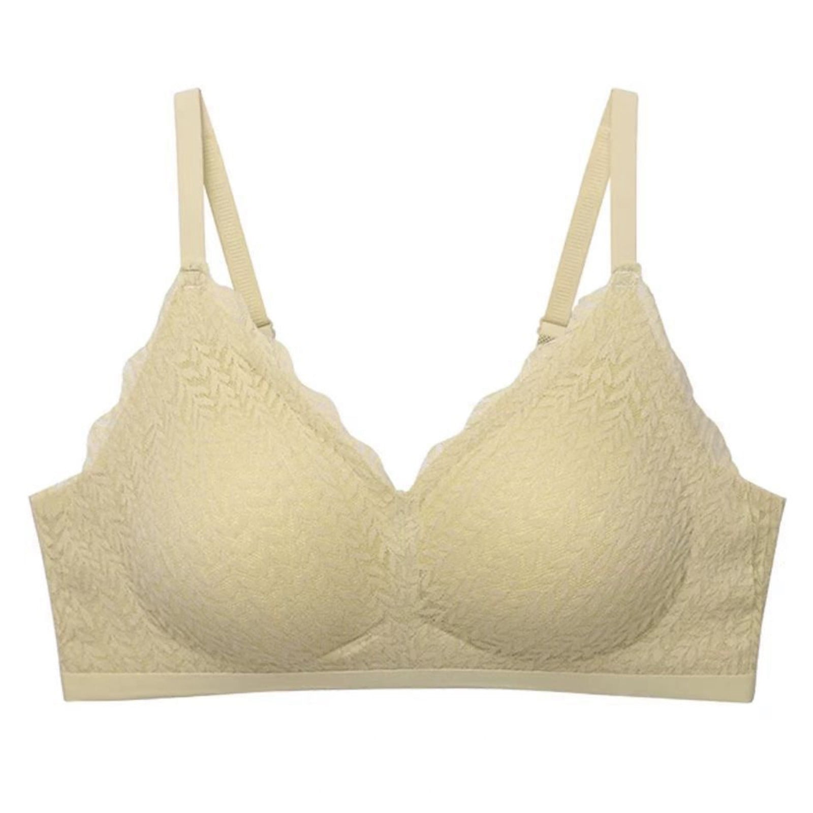 Bras for Women - Seamless Underwear for Women Wheat Lace Suspenders No ...