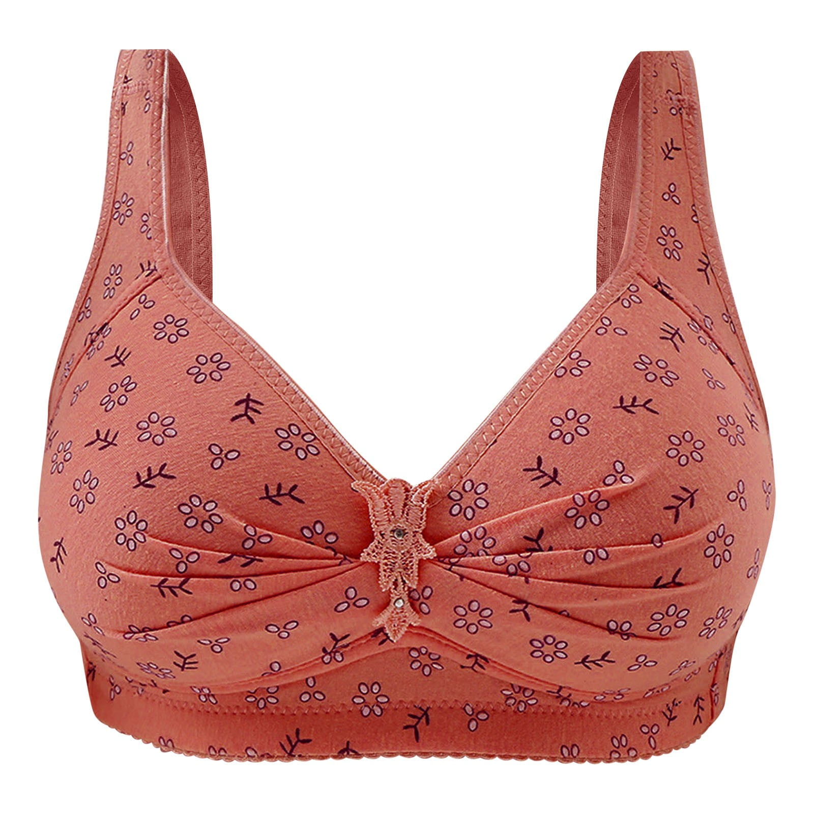 Bras for Women Shaped Cup Front Buckle Middle-Aged and Elderly ...