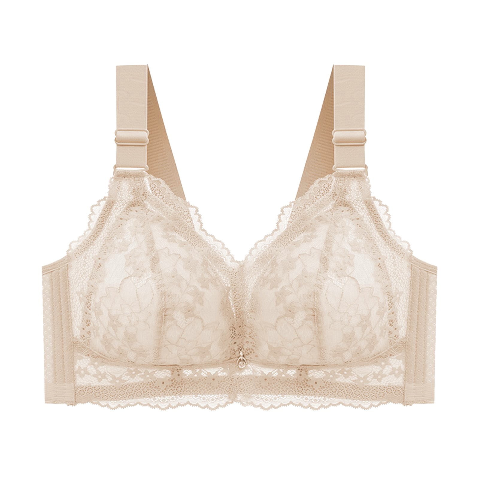 Bras for Women Side-Collecting Full Cup Bra for Big Breasts Thin Bra ...