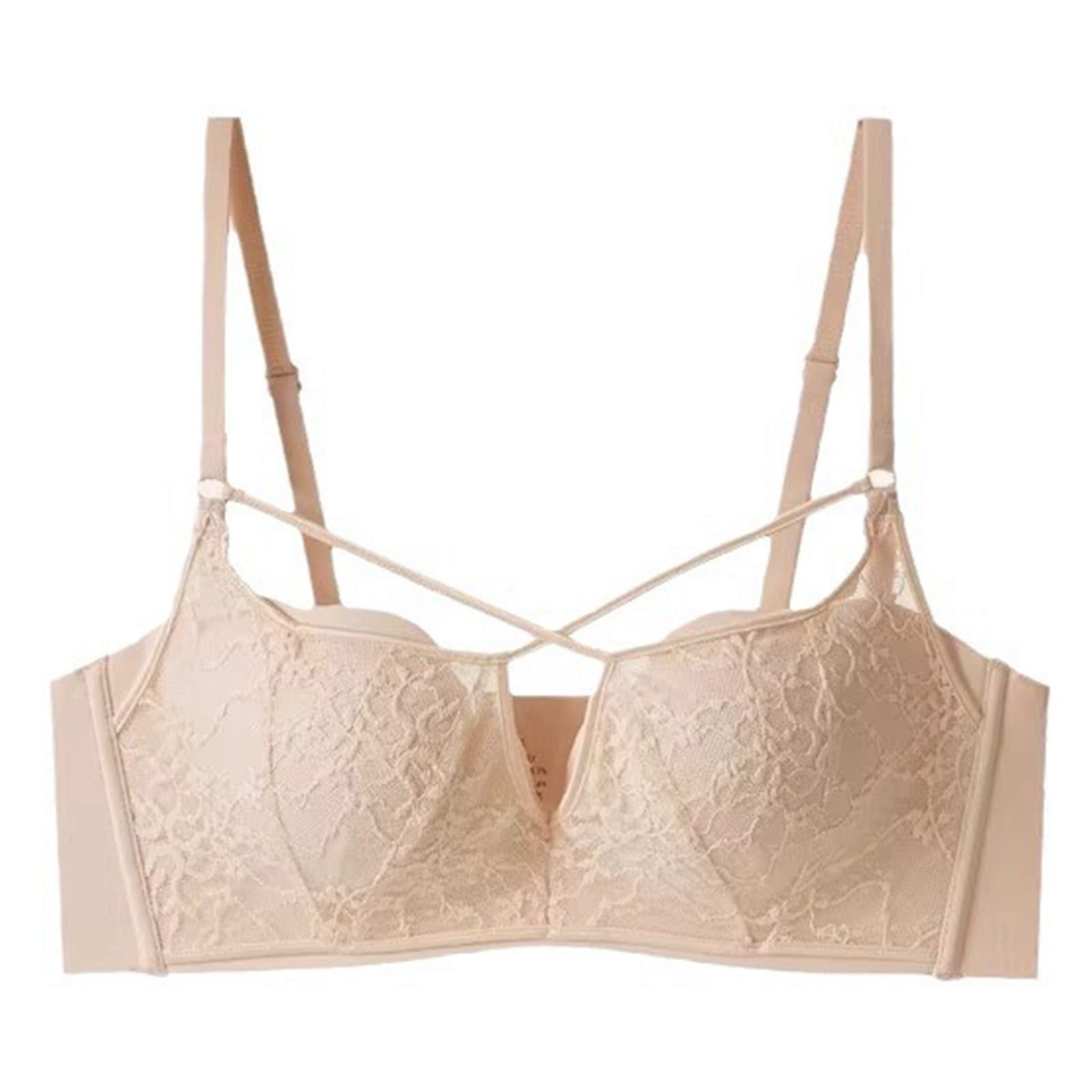 Bras for Women - Small Chest Push Up Underwear Women's No Wire Breast ...