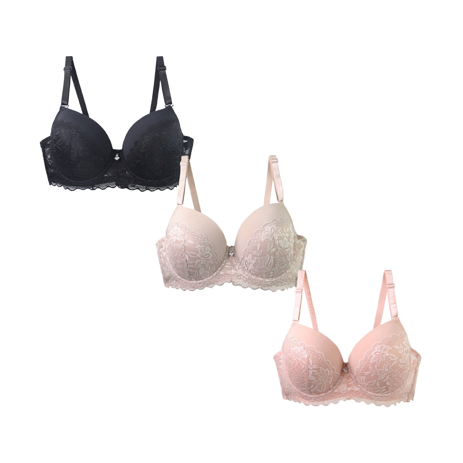 Bras for Women,Soft Wireless Comfort Bra Seamless Support Everyday Wear ...