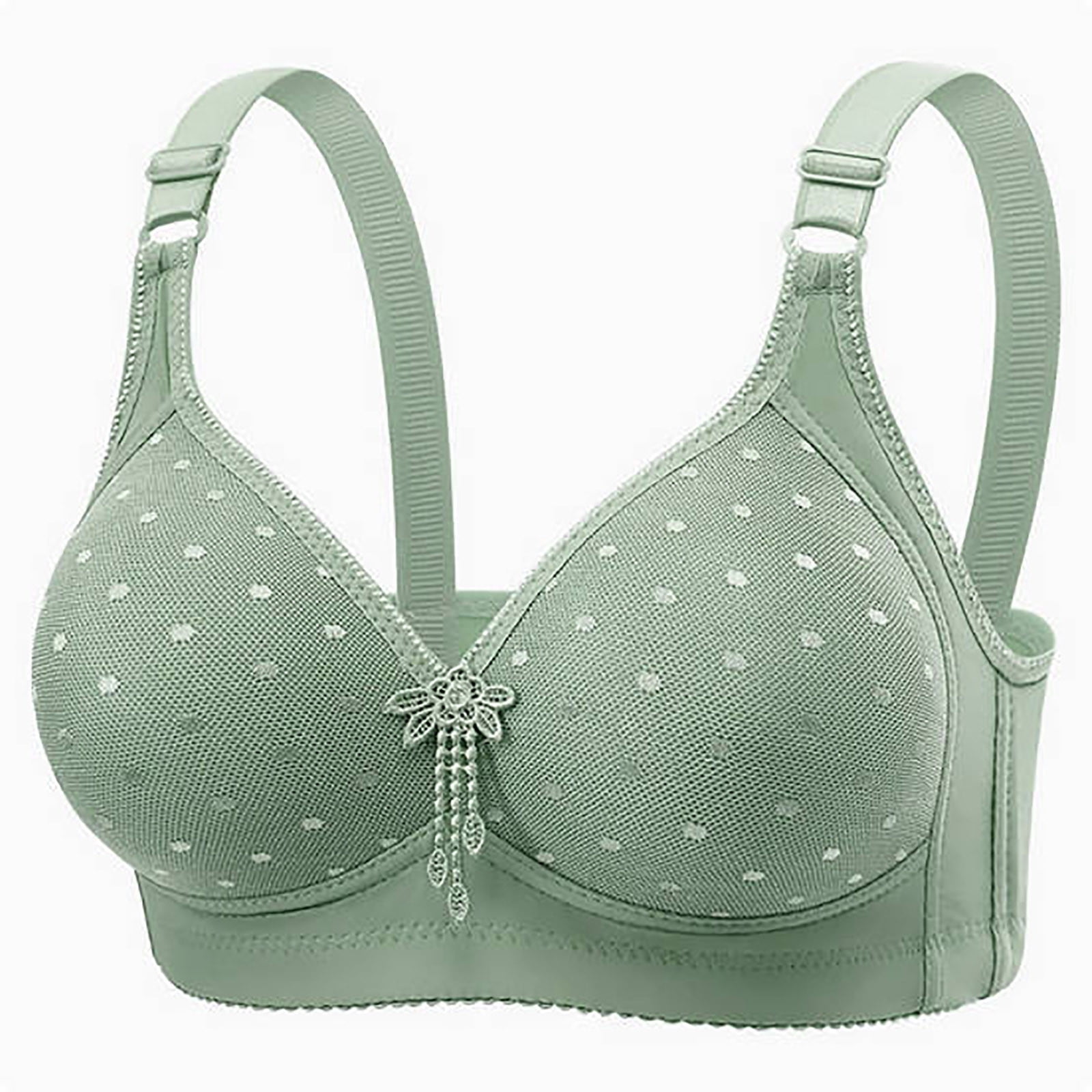 Bras for Women No Underwire Bra Women's Plus Size Bra Middle-aged and ...