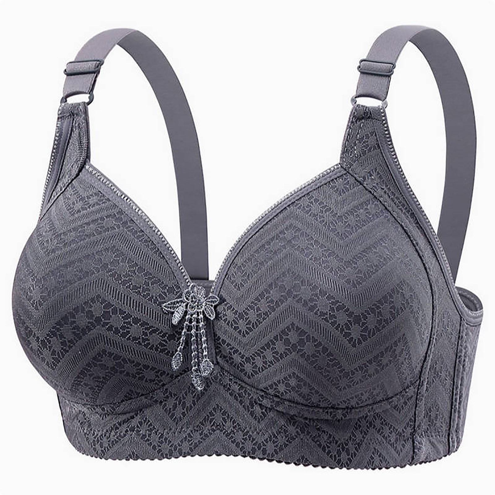 Bras for Women No Underwire Bra Women's Plus Size Bra Middle-aged and ...