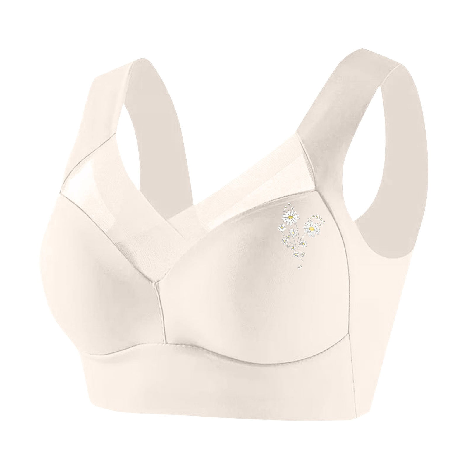 Bras for Women No Underwire Soft Cotton Wireless Bras Bras for Women No ...