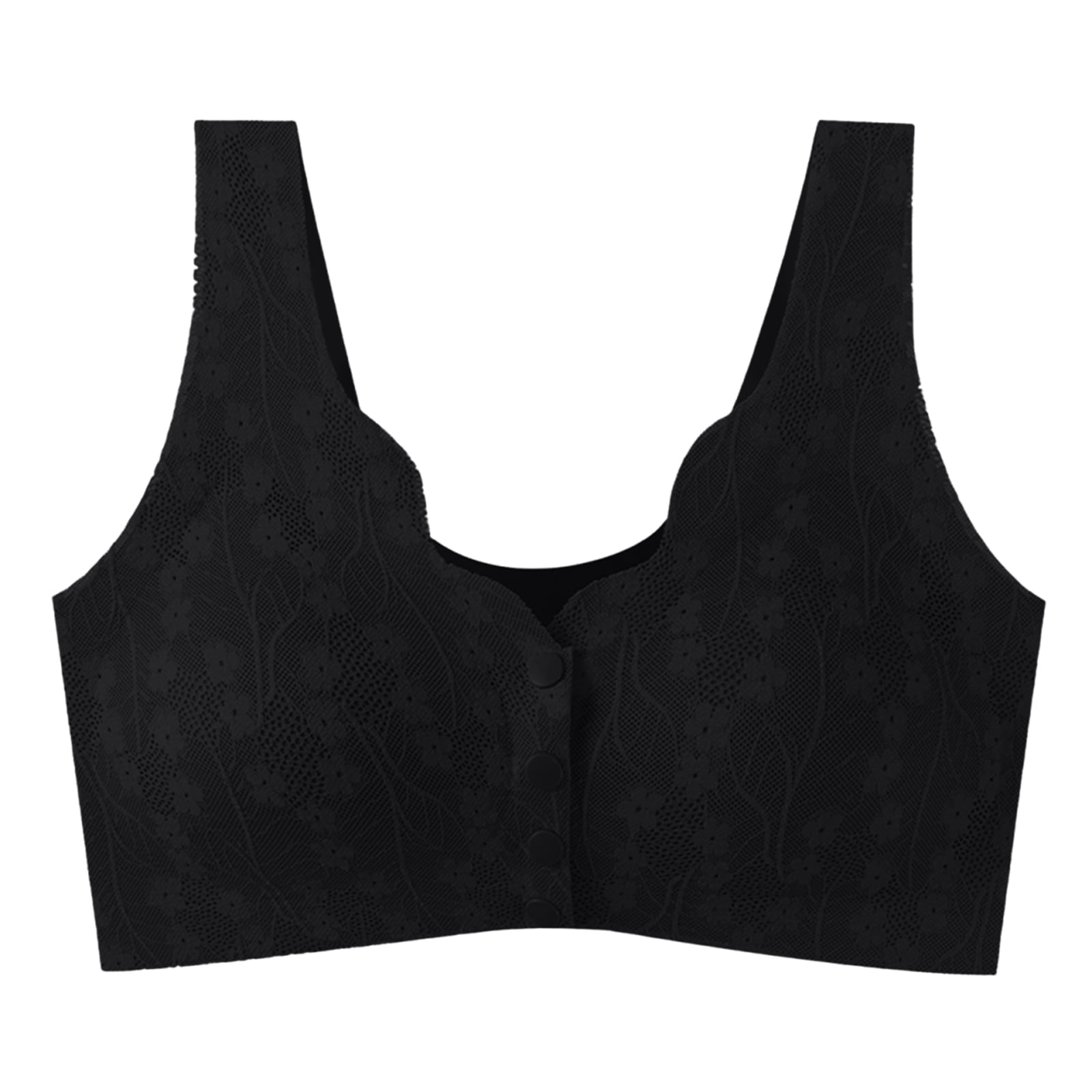 Bras for Women No Underwire Upgrade - Daisy Bra Front Closure, Full ...