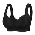 Bras for Women no Underwire - Women's Fixed Cup Front Buckle Underwear ...