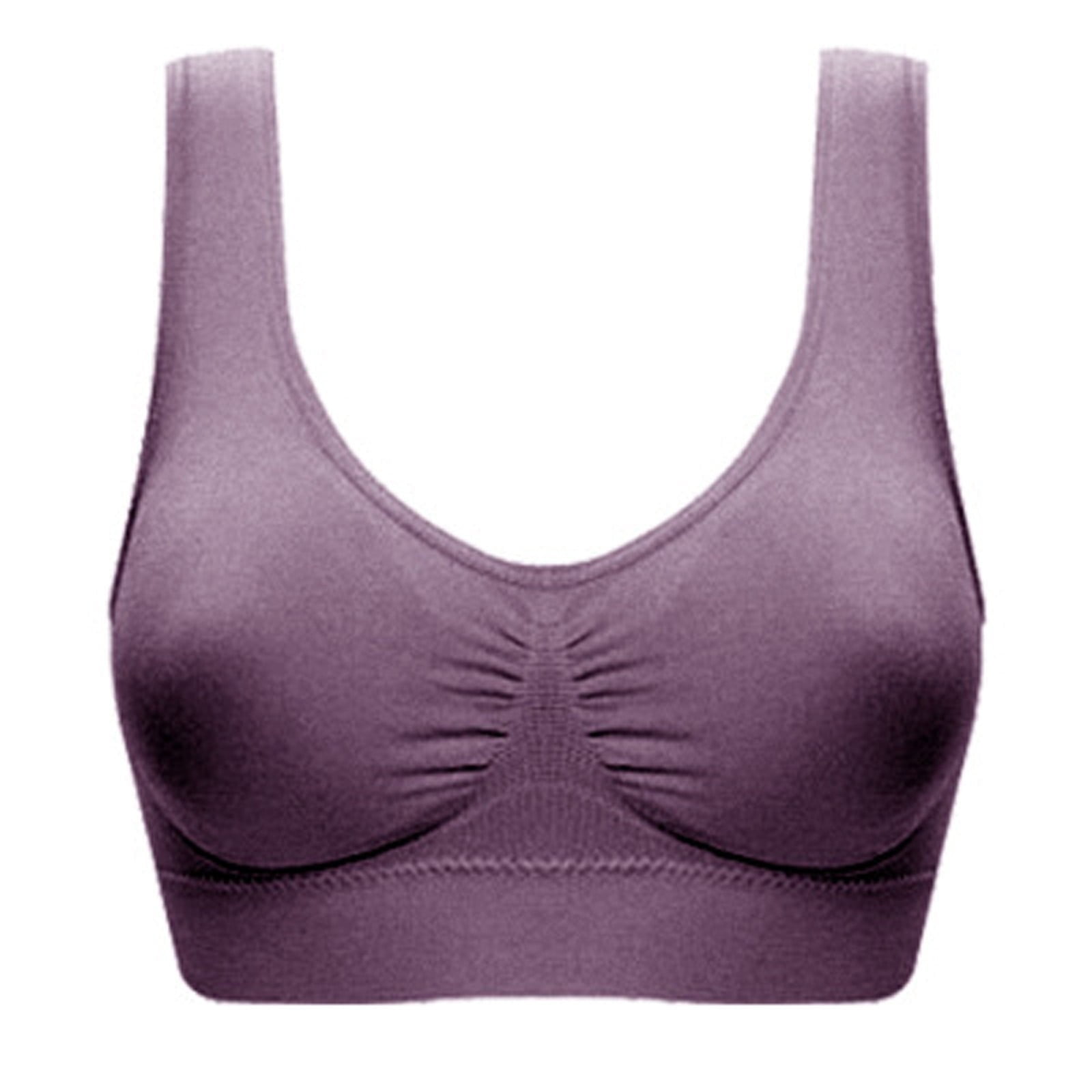 Bras for Women Wirefree Smoothing Available wireless Plus Size Sports ...