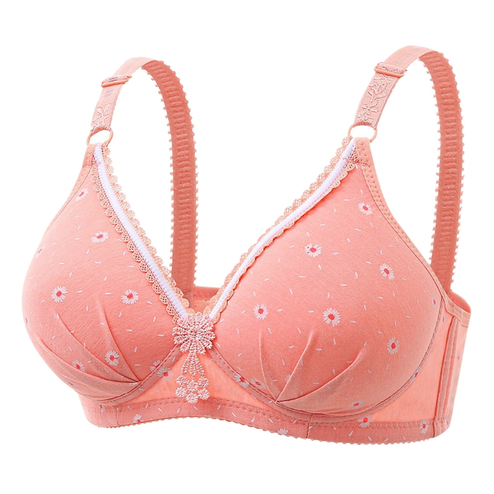 Bras For Women Wirefree Womens Push Up Wireless Bra Padded T Shirt