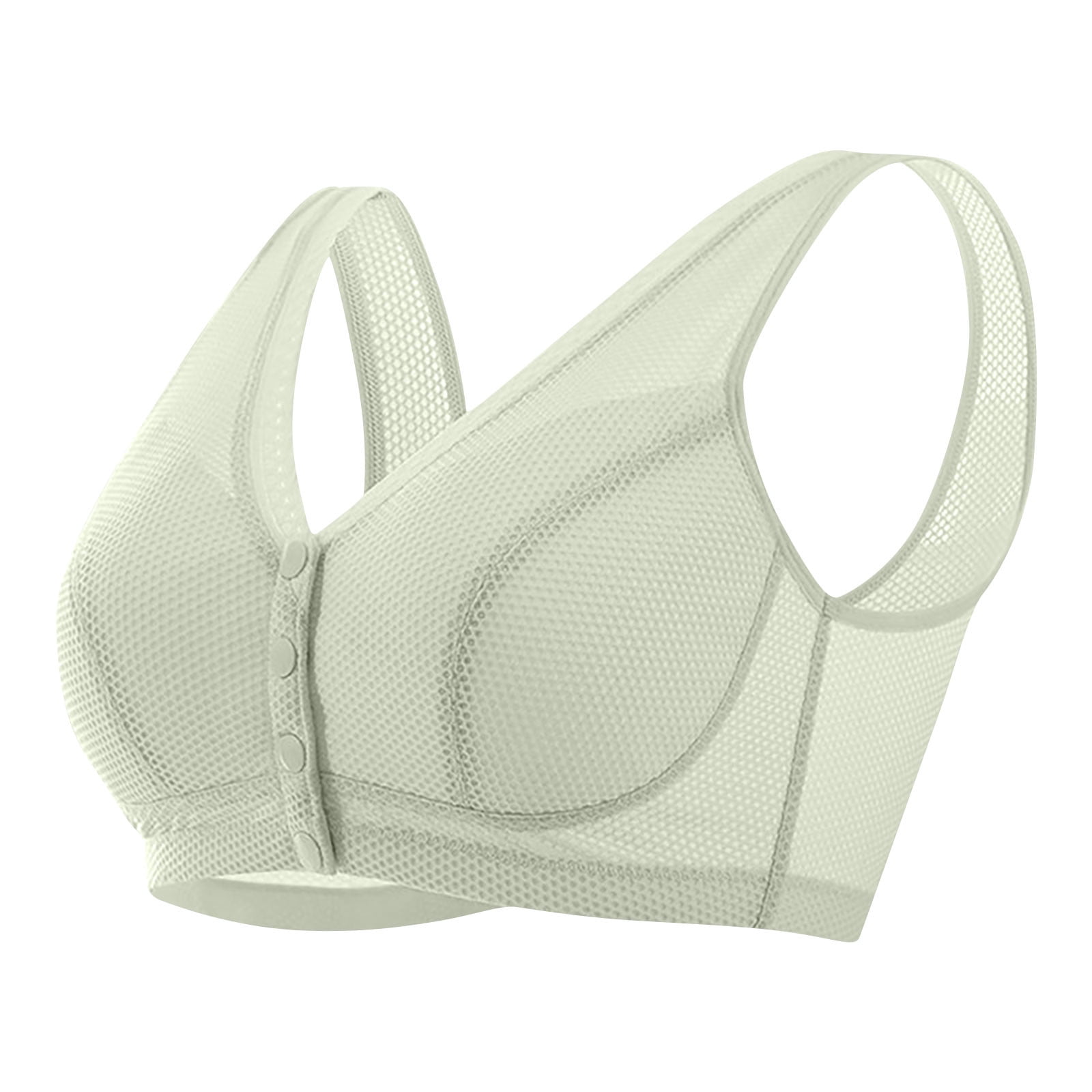 Bras for Women Wireless Push Up Soft Support Bra Ndbuld Older Women ...